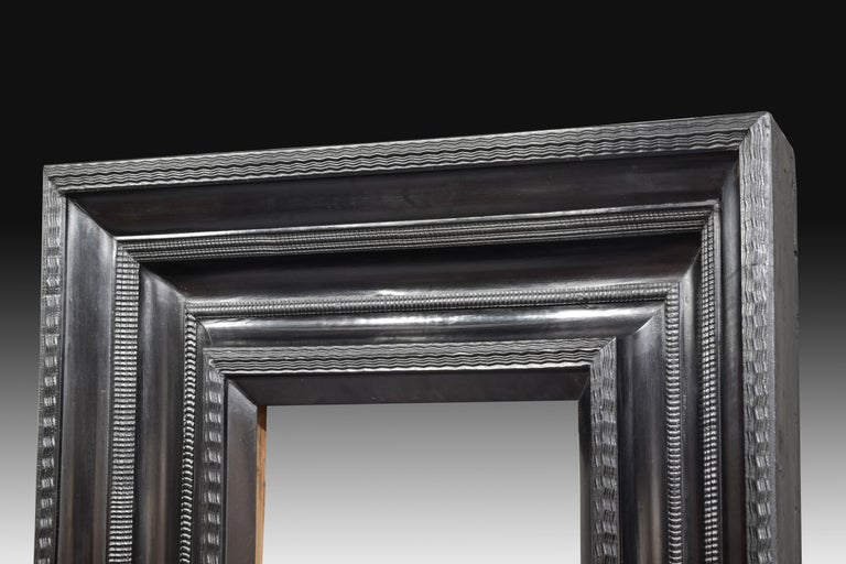 Frame, Ebonized Wood, Metal, Holland, 17th Century at 1stDibs