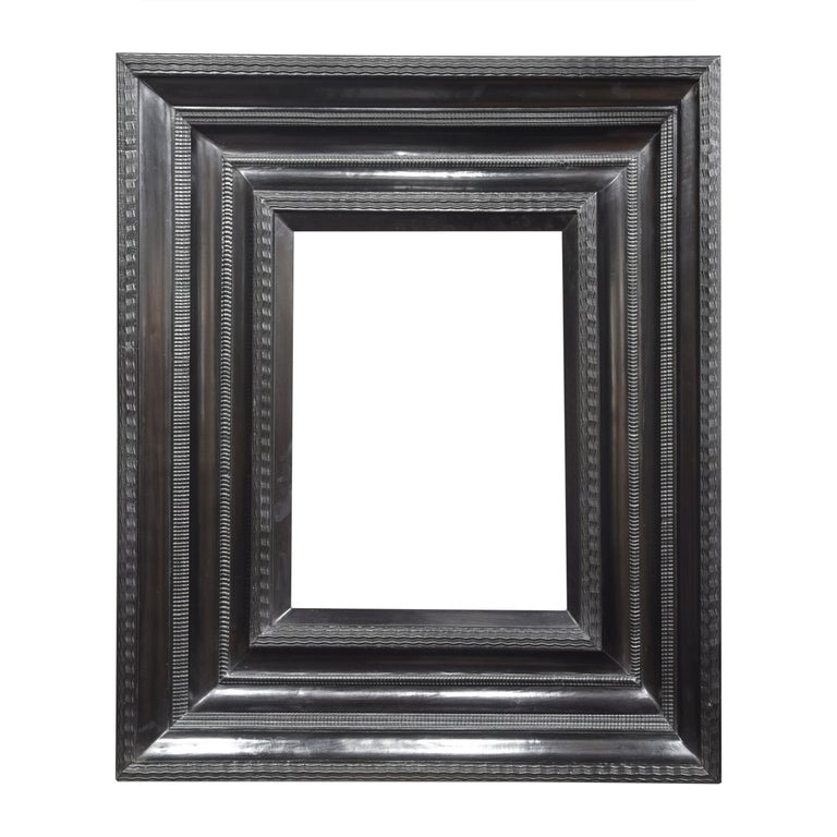 Frame, Ebonized Wood, Metal, Holland, 17th Century at 1stDibs