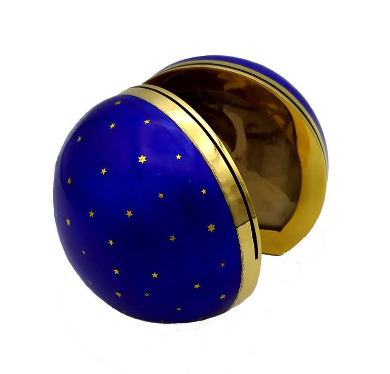 Frame Spherical 2 Photos Sterling Silver Gold Paillons Stars of Sky ...