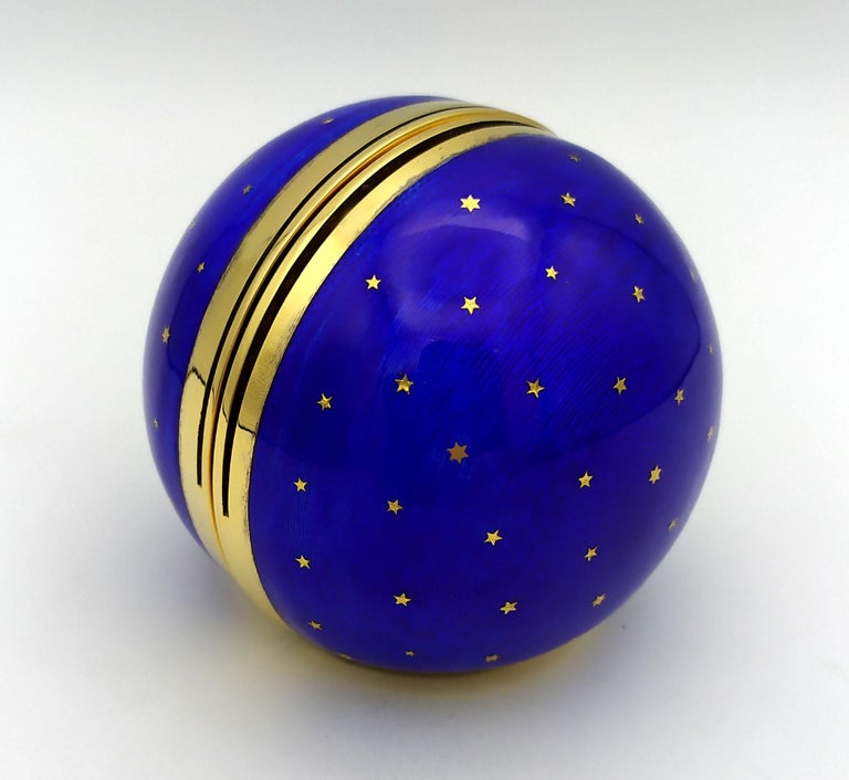 Frame Spherical 2 Photos Sterling Silver Gold Paillons Stars of Sky ...