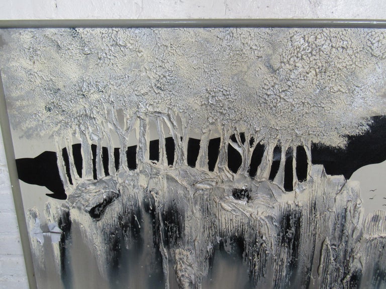 Framed Abstract Painting Signed by Stephen Kaye For Sale at 1stDibs ...