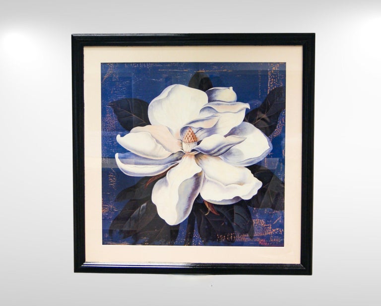 Framed Art Prints by Curtis Parker Glowing Magnolia and Glowing White ...