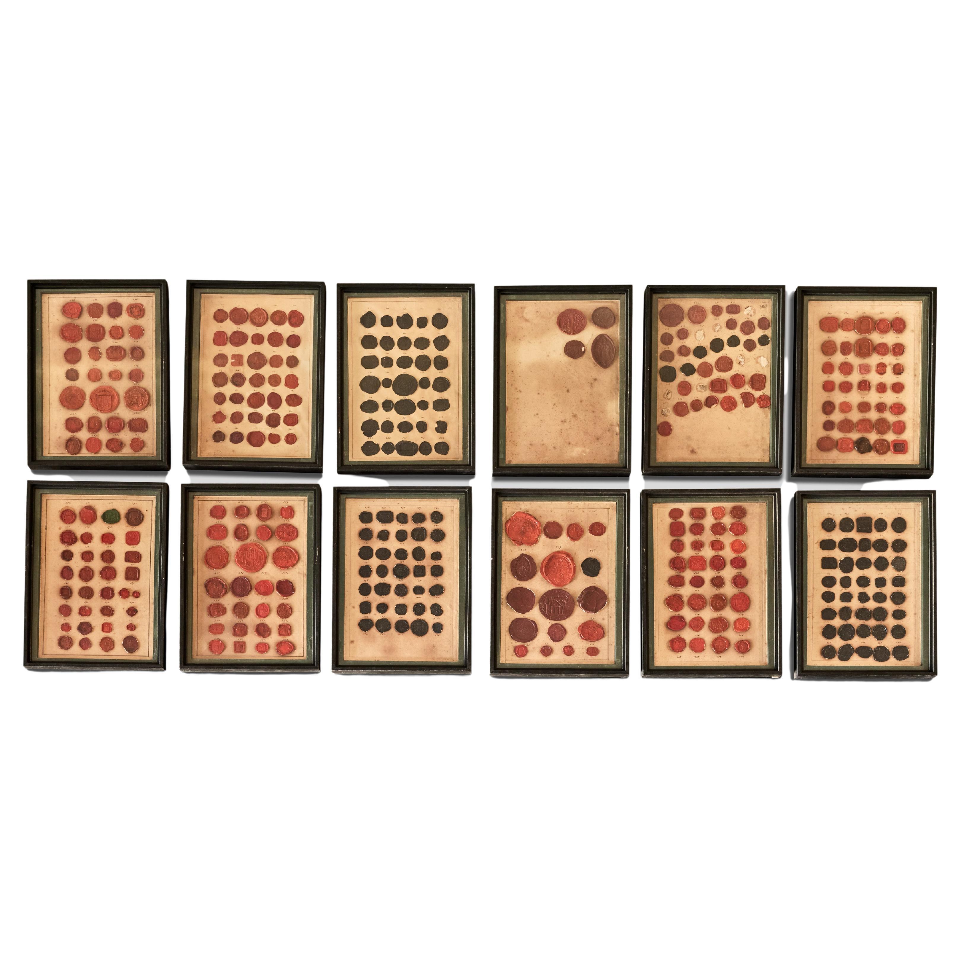 Collection of 19th Century Wax Seals For Sale at 1stDibs