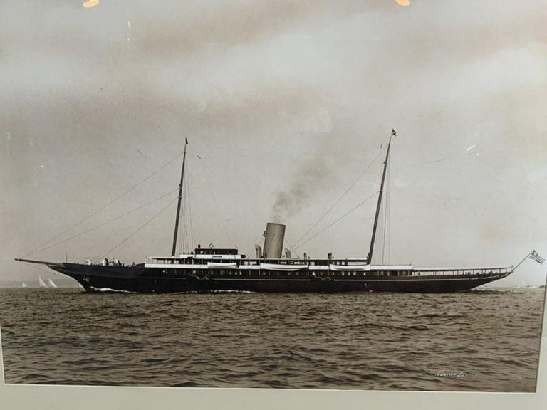 Framed Edwin Levick Print of Corsair IV For Sale at 1stDibs