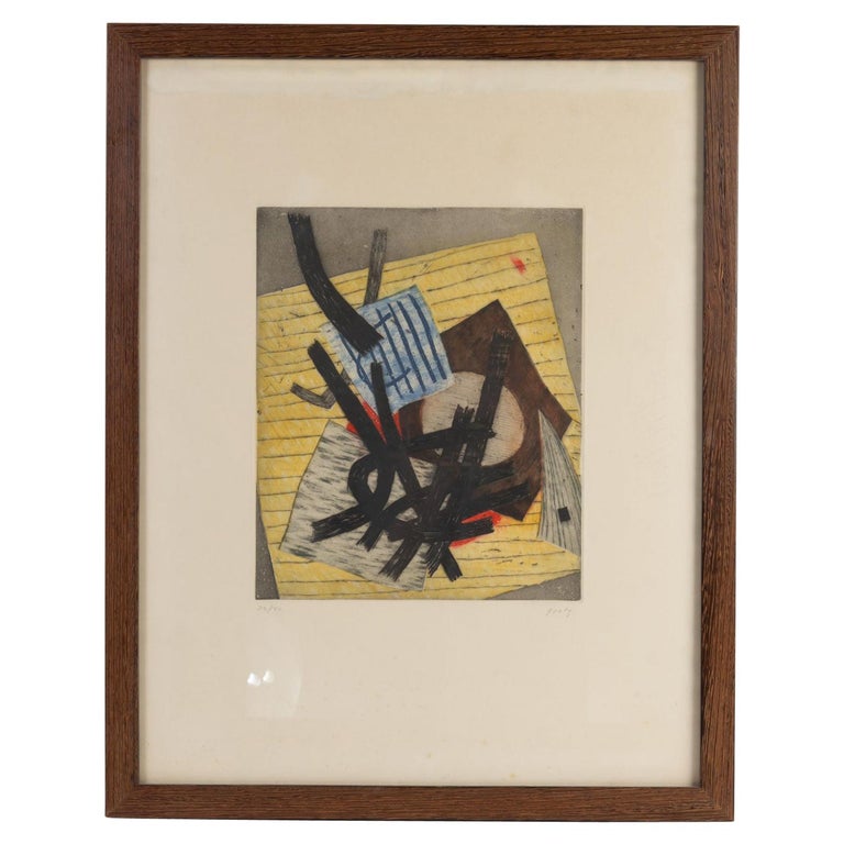 Framed Lithograph by Goetz, Signed and Numbered, 20th Century For Sale ...
