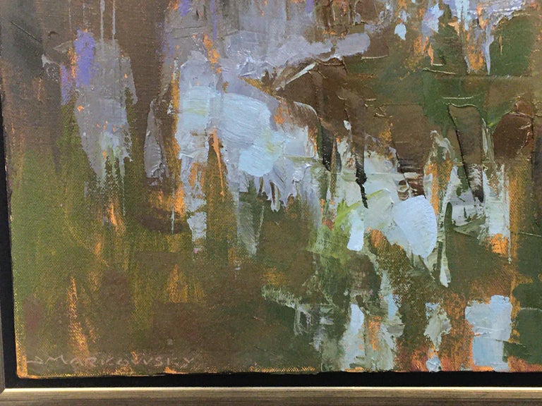 Framed Oil on Canvas "Fortitude" Marsh Scene, Jeff Markowsky For Sale ...