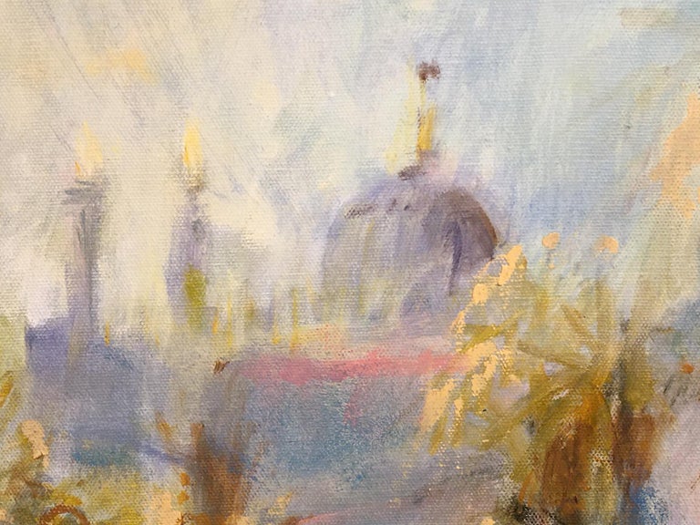 Framed Oil on Canvas "Fountain in Morocco", Michael Chaplin For Sale at ...