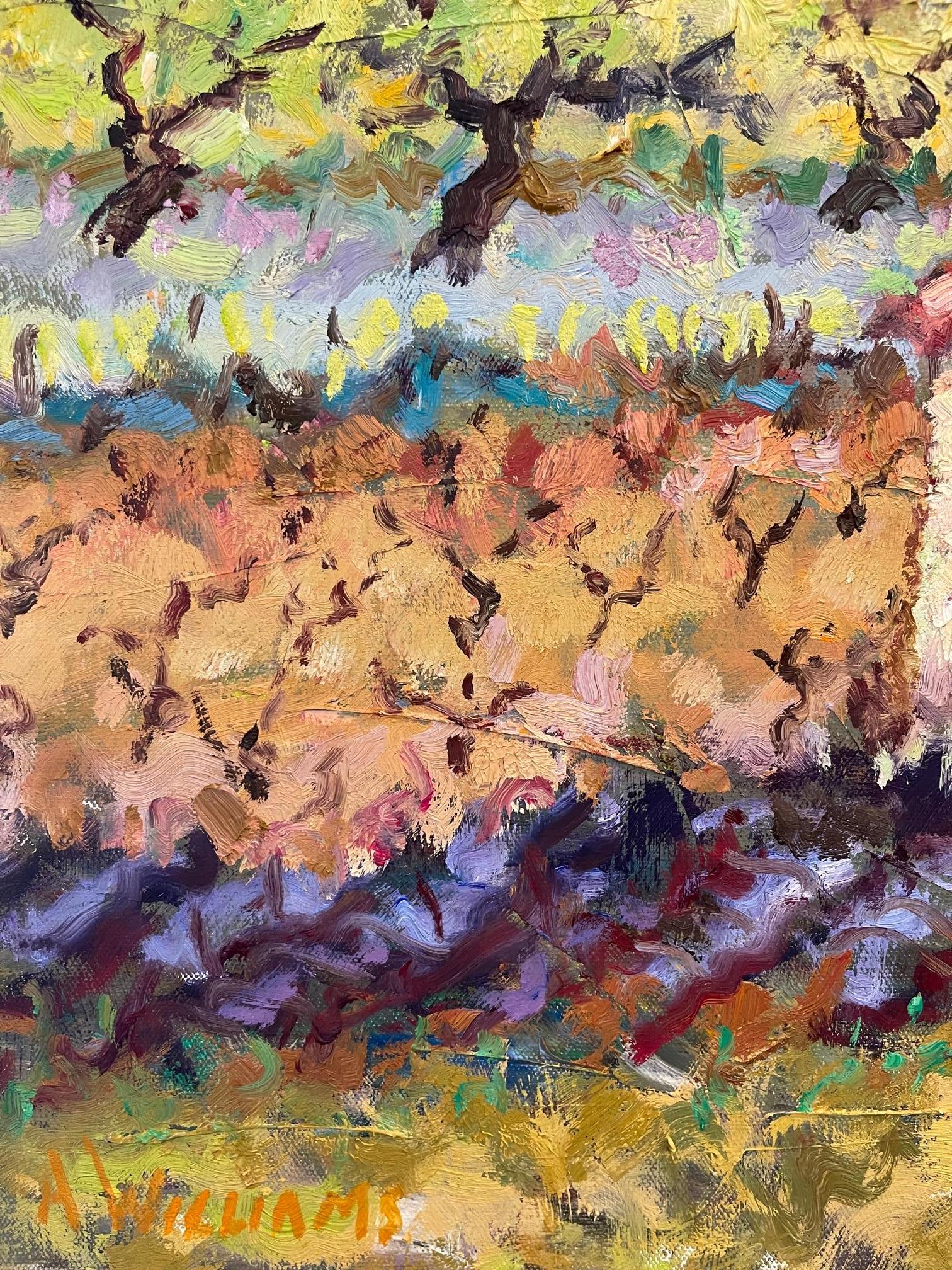 Framed Oil on Canvas "La Petite Cabane" by Alice Williams For Sale at ...