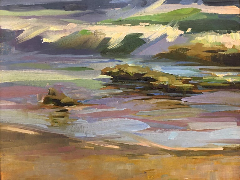 Framed Oil on Canvas Plein Air "Matanzas #3" Beach Scene, Jeff ...