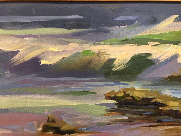 Framed Oil on Canvas Plein Air "Matanzas #3" Beach Scene, Jeff ...