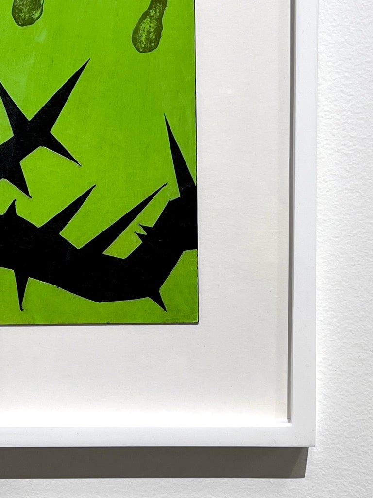 Framed Oil Painting on Board by Sara Skaaning For Sale at 1stDibs