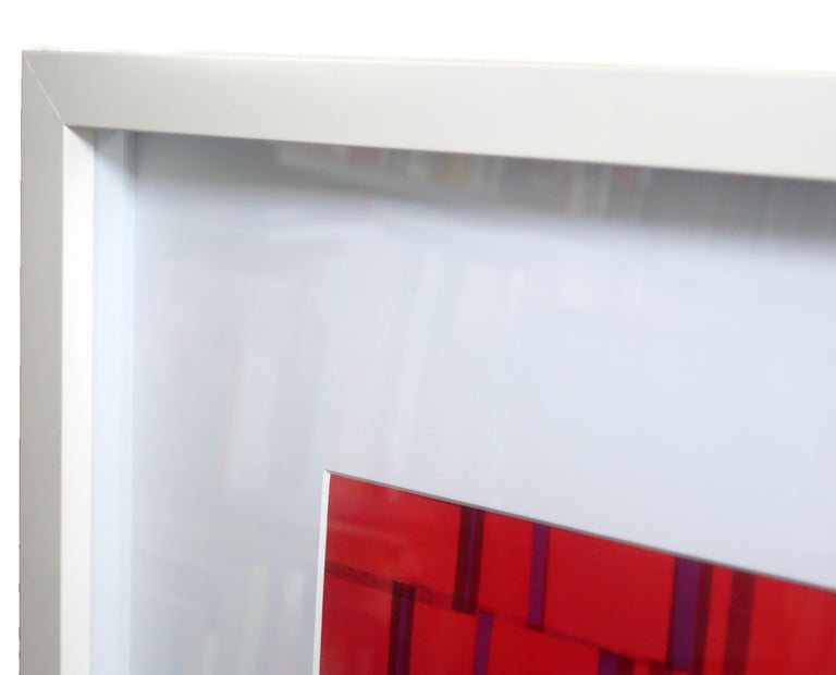 Framed Original David Klein St. Louis Poster for TWA at 1stdibs