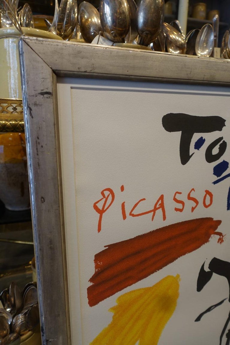 Framed Original Lithograph-Pablo Picasso at 1stDibs