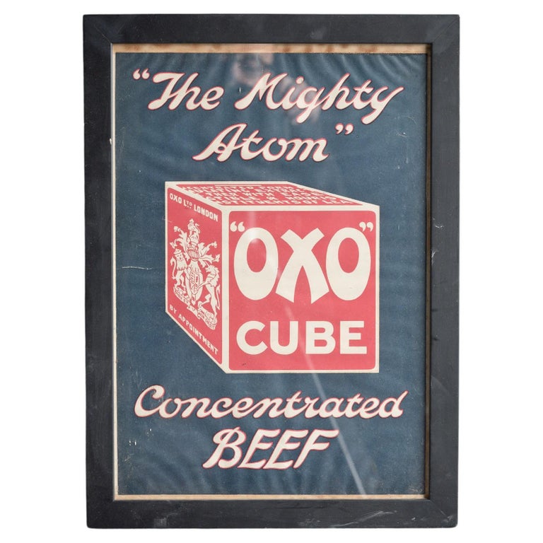 Framed OXO Mighty Atom Print For Sale at 1stDibs