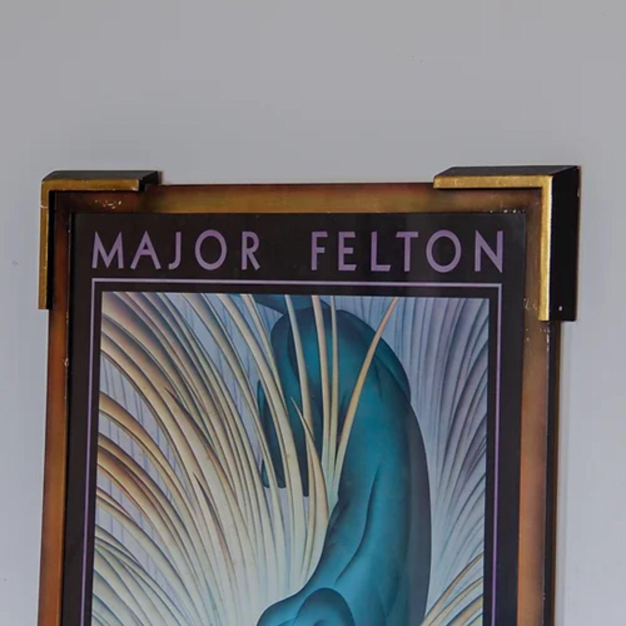 Framed Panther Poster by Major Felten, Mid 1970s For Sale at 1stDibs ...