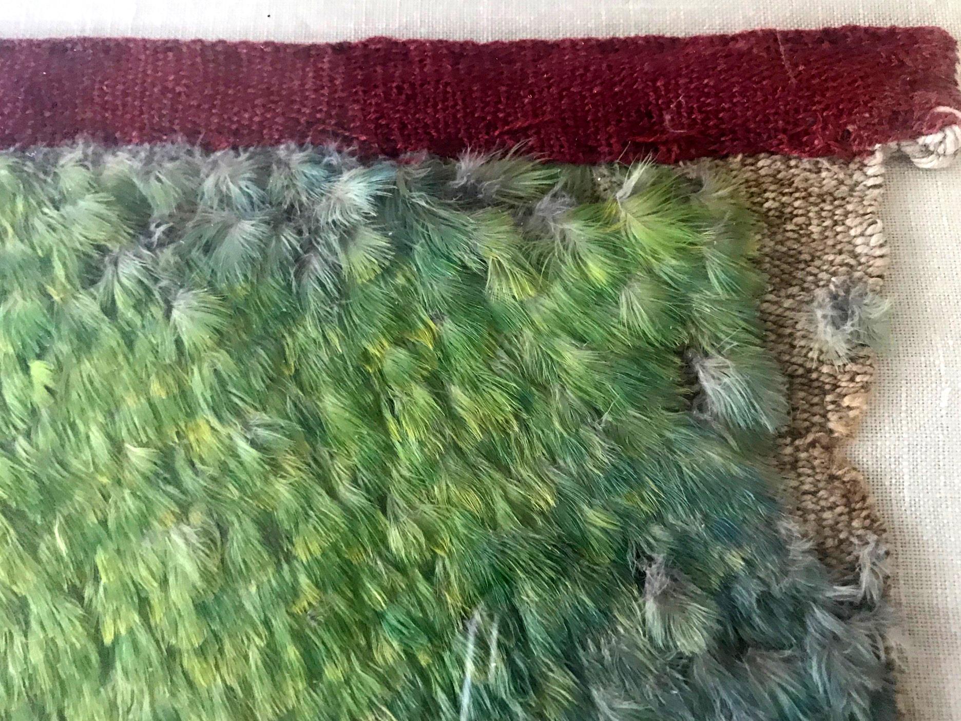 Framed Pre-Columbian Feather Loincloth at 1stDibs | loincloth for sale