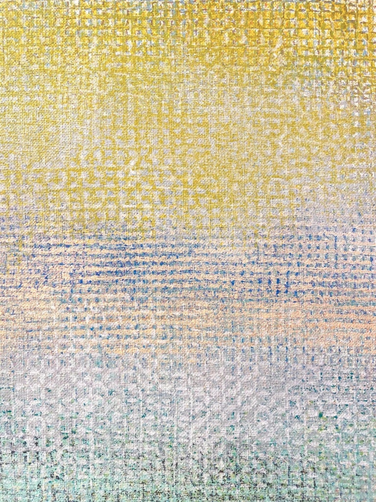 Framed Robert Natkin Abstract Painting on Canvas in Pastel Tones For ...