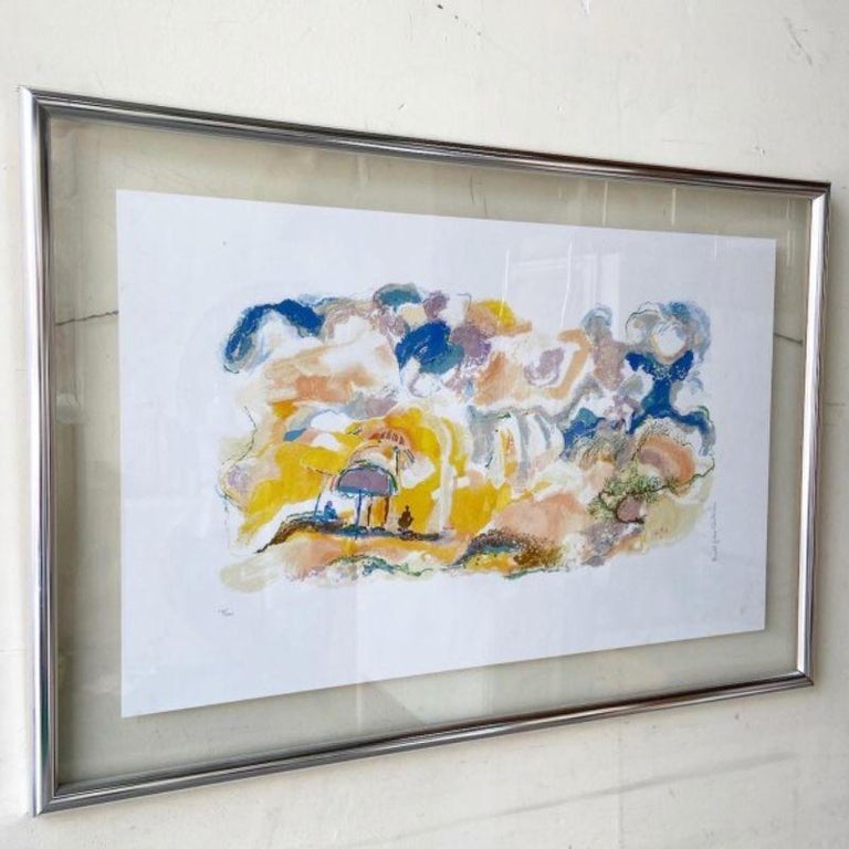 Framed Ronald Julius Christensen, Float Fat Round, Lithograph 115/20 ...