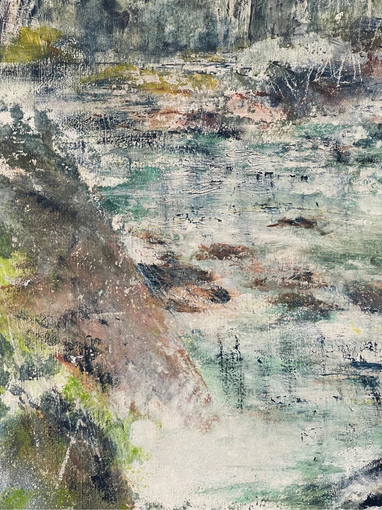 Framed Scenic Landscape Painting For Sale at 1stDibs