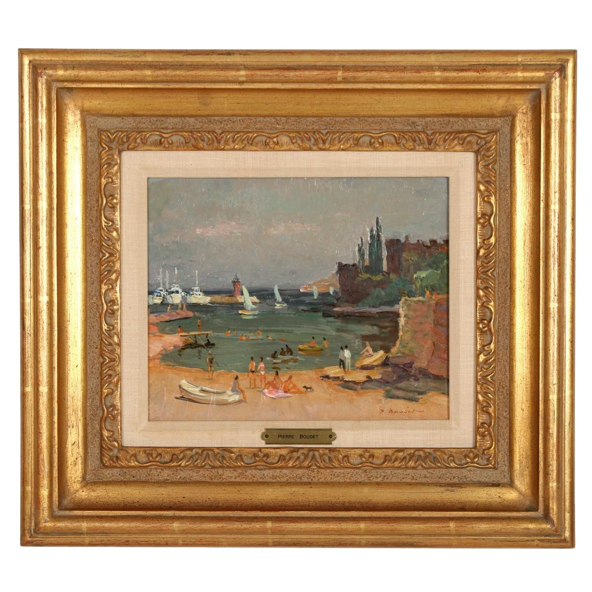 "The Storm" 'La Tempete' Copy of Oil Painting by Pierre Auguste Carved ...