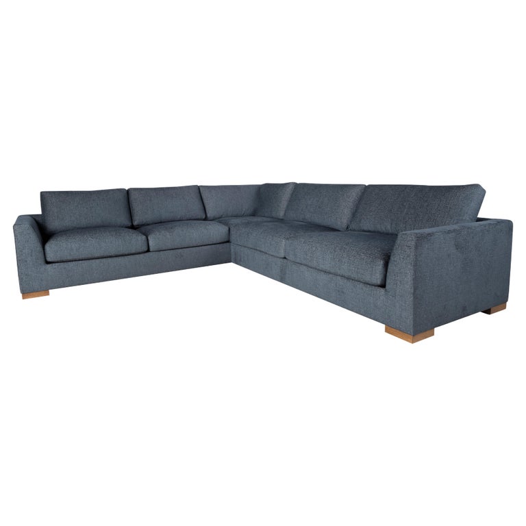 Frameworks Marfa Navy Sectional For Sale at 1stDibs