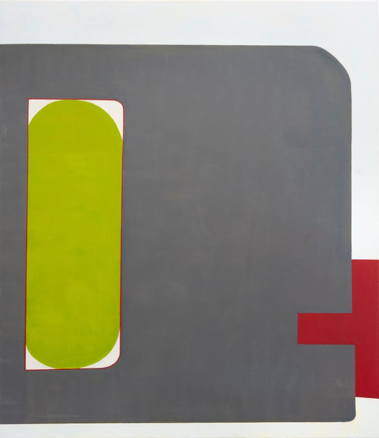 Fran Shalom - Fran Shalom "Holding On" -- Colorful Abstract Oil ...