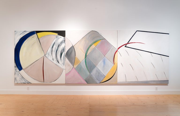 Frances Barth - Court Ceremony (triptych - work in 3 panels) For Sale ...