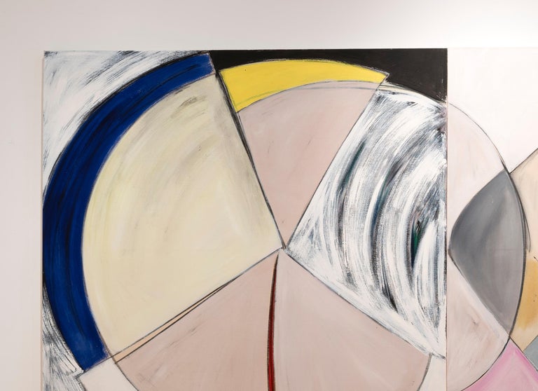 Frances Barth - Court Ceremony (triptych - work in 3 panels) For Sale ...