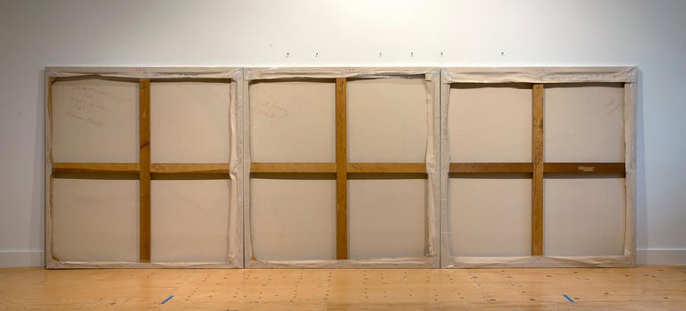 Frances Barth - Court Ceremony (triptych - work in 3 panels) For Sale ...