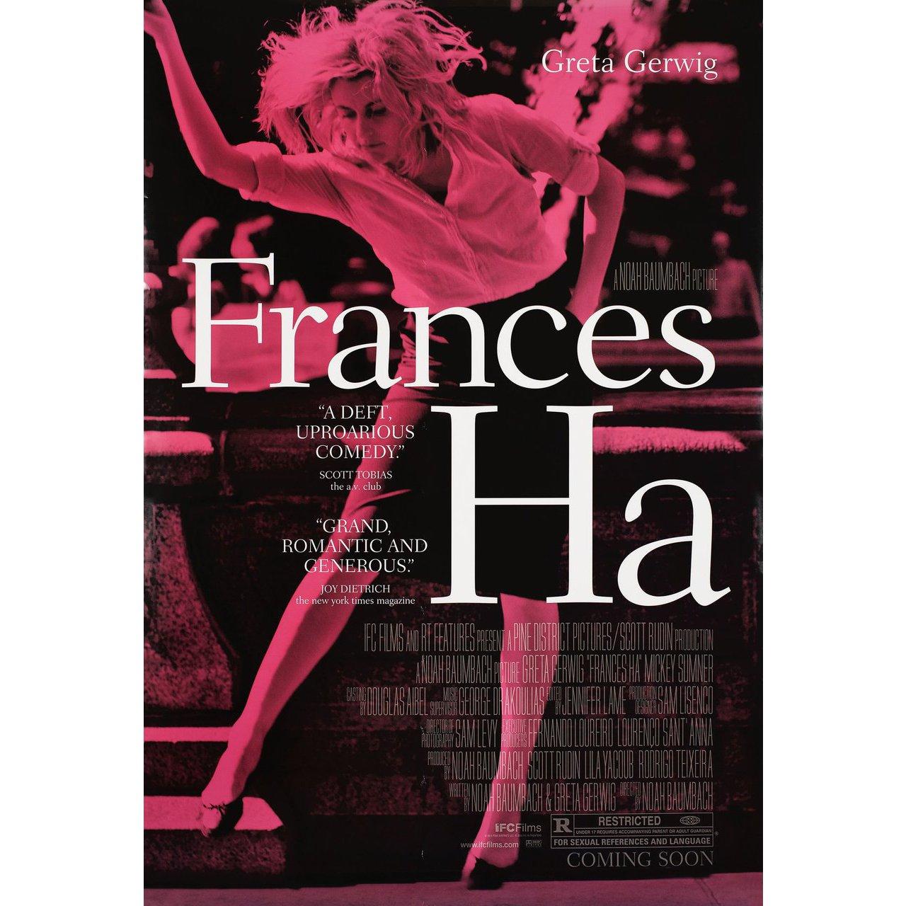 Frances Ha 2013 U.S. One Sheet Film Poster For Sale at 1stDibs ...