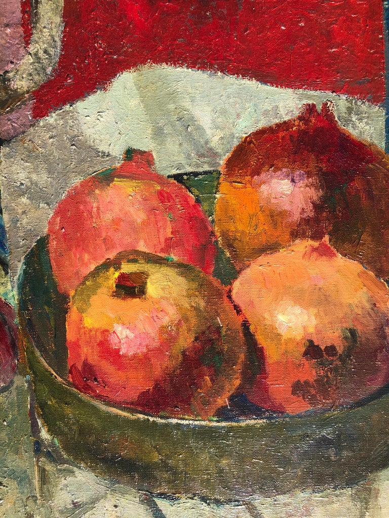 Francesc Poch Romeu - Still life with nude oil on canvas painting For ...