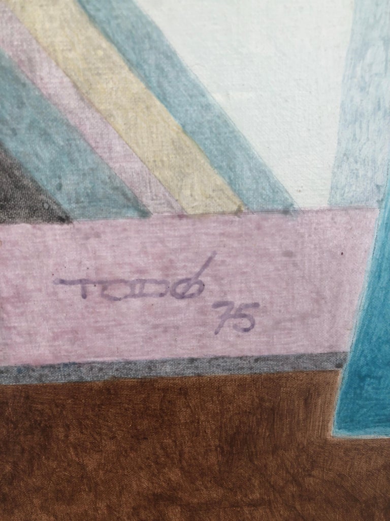 Francesc Todo - Symmetrical and mirror in the center oil on canvas ...