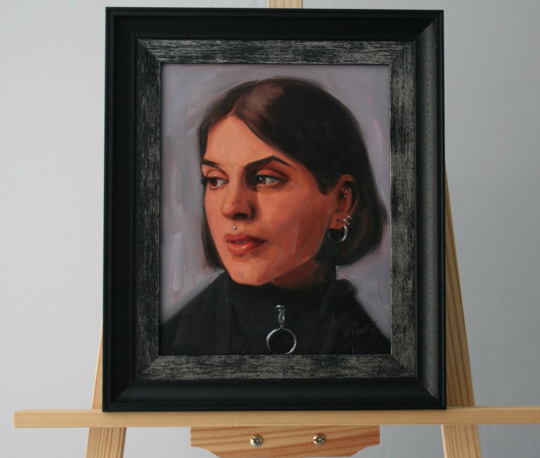 Francesca Currie - Anna II - contemporary portraiture female subject ...