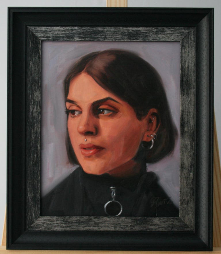 Francesca Currie - Anna II - contemporary portraiture female subject ...