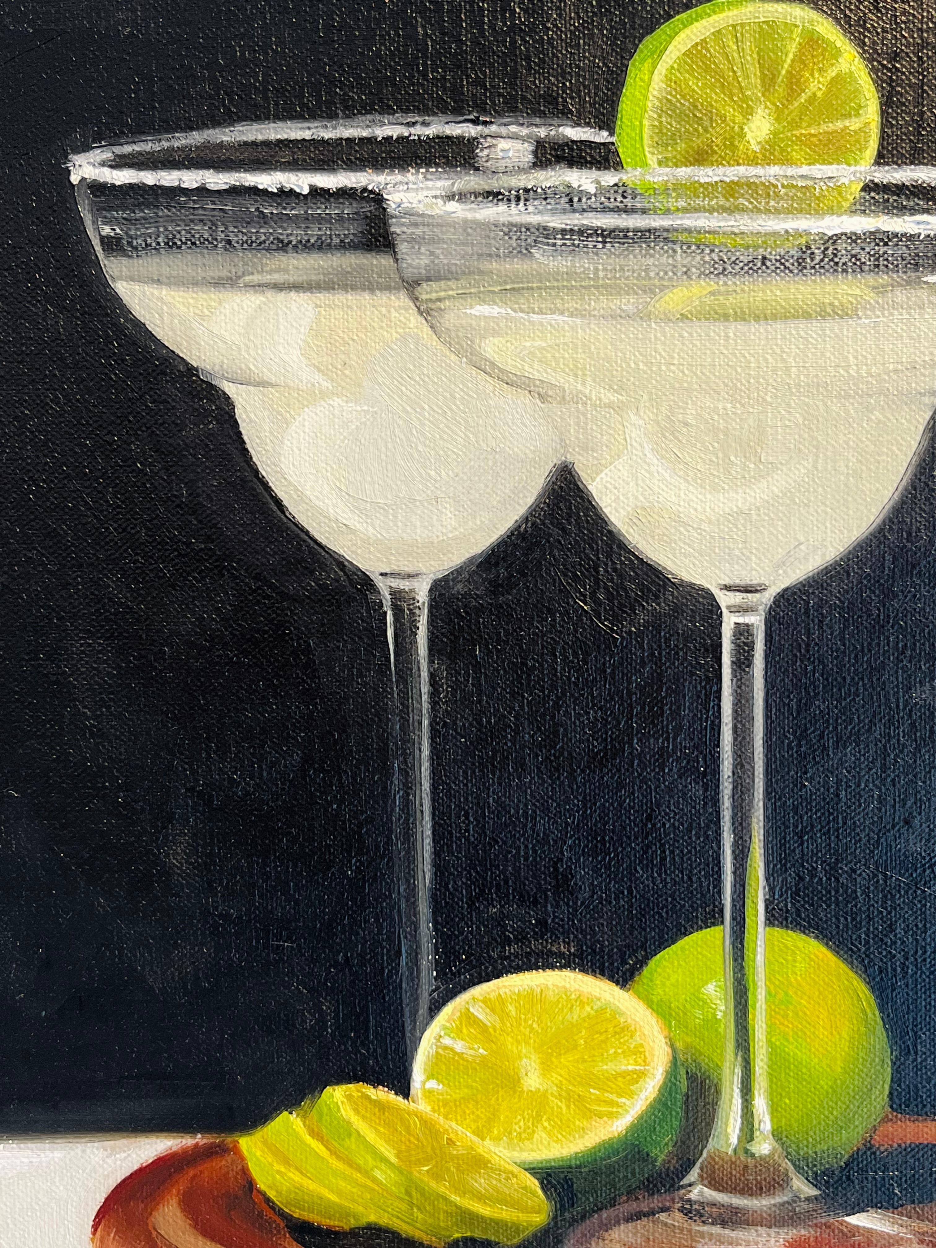 Francesca Currie - Margaritas - original still cocktail figurative ...