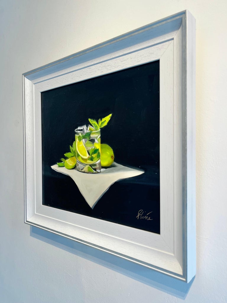 Francesca Currie - Mojito - original still cocktail figurative realism ...