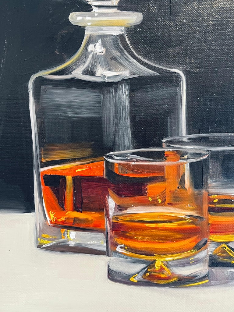 Francesca Currie - Whiskey Decanter - original cocktail figurative ...