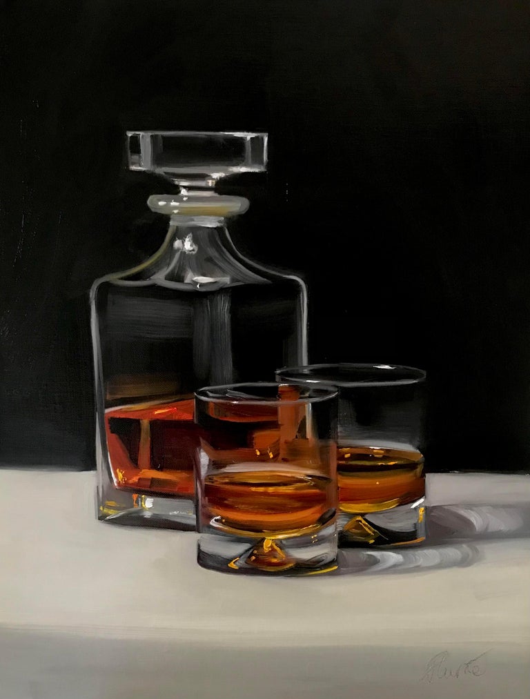 Francesca Currie - Whiskey Decanter - original cocktail figurative ...