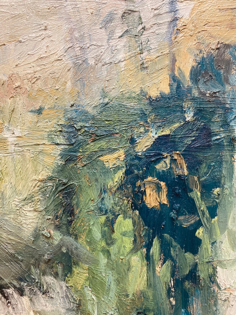 FRANCESCA OWEN - Finding Solace. Large Contemporary Impressionist Oil ...