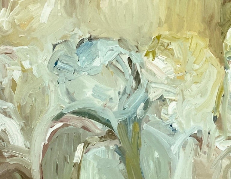 FRANCESCA OWEN - Monumental Flowers. Large Impressionist Floral Oil ...