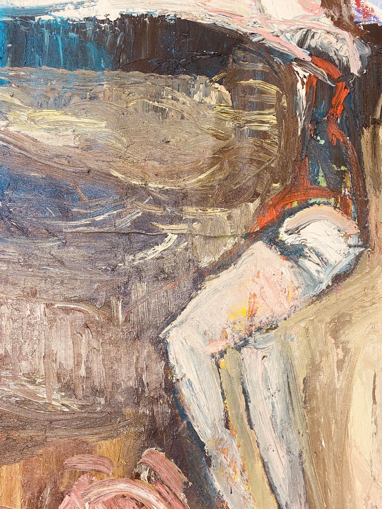 FRANCESCA OWEN - The Piper of Dreams, Abstract Expressionist Oil ...
