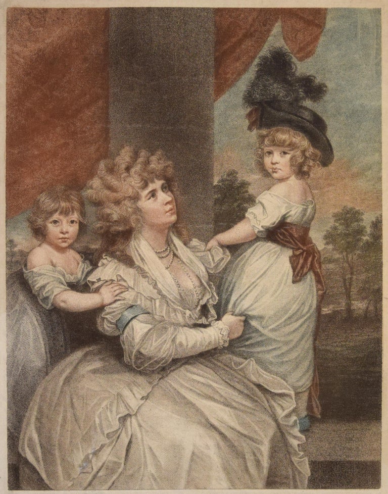 Francesco Bartolozzi - Portrait of Jane Countess of Harrington ...