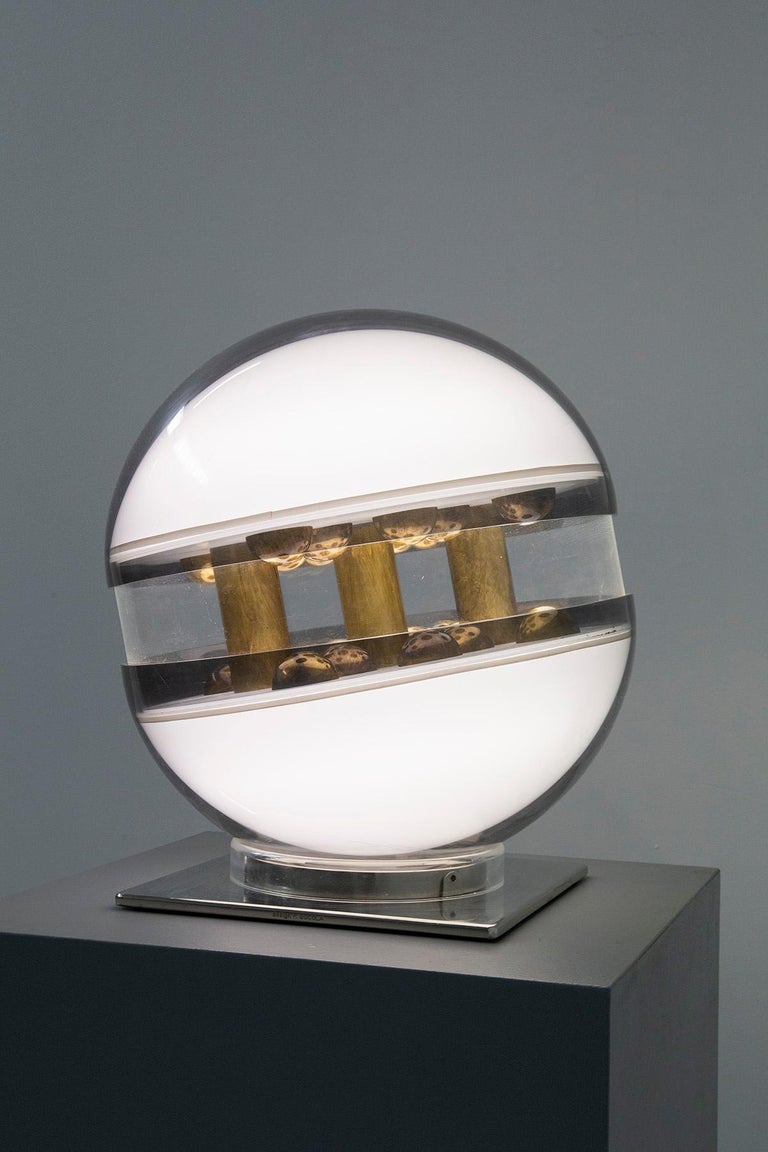 Francesco Bocola Table Lamp space age Model Quasar For Sale at 1stDibs