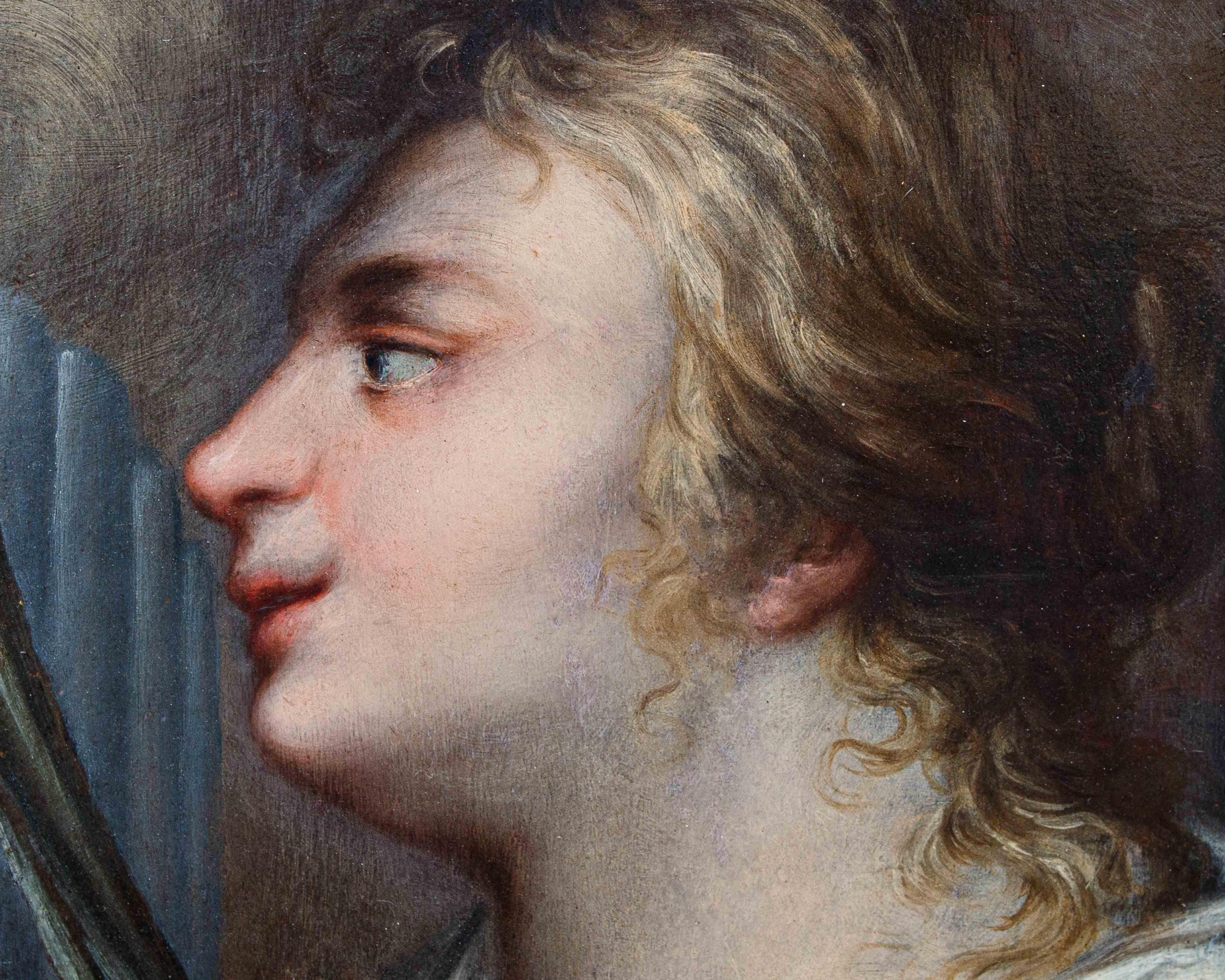 Francesco Cairo - Panel depicting Saint Cecilia by Francesco Cairo For ...