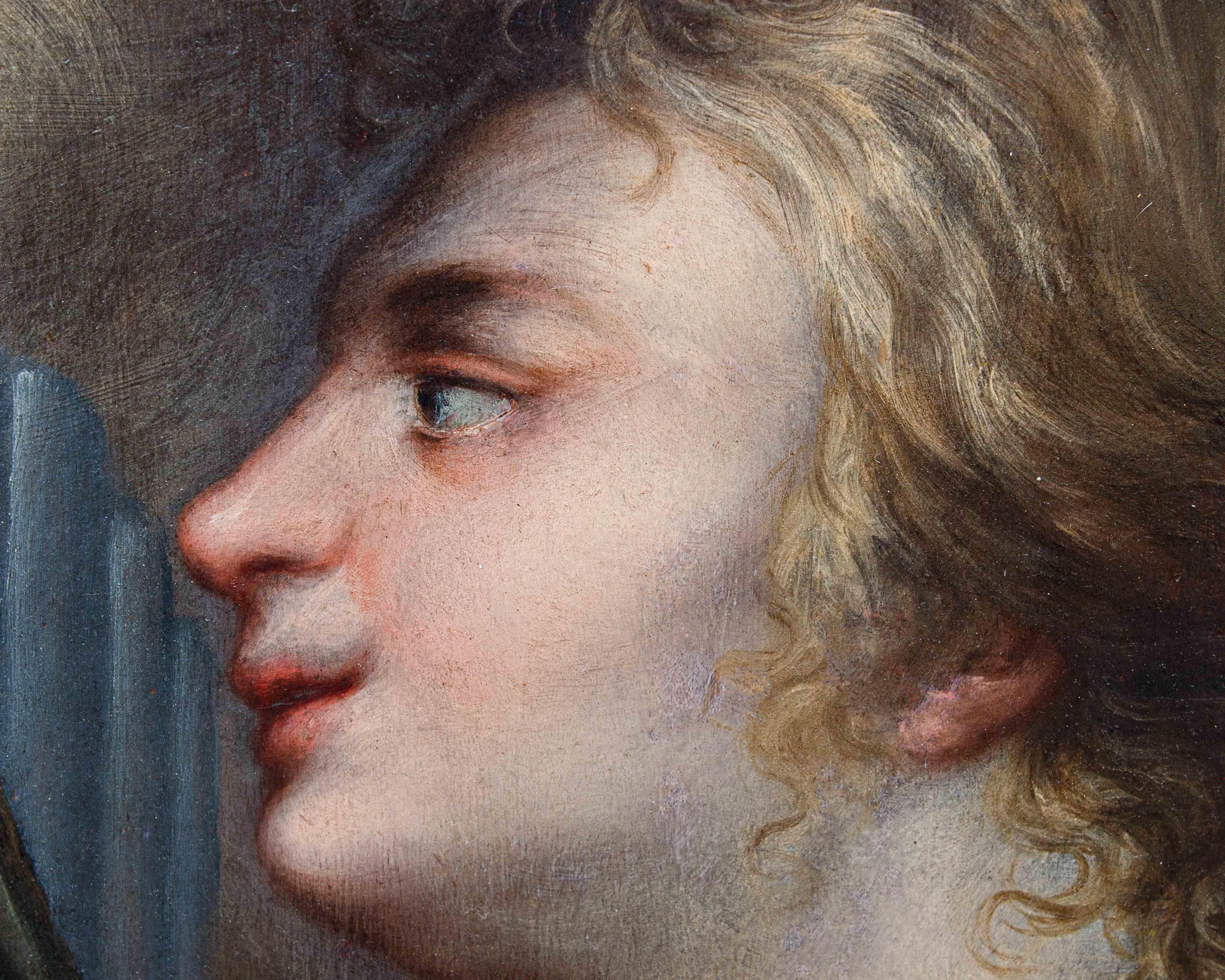 Francesco Cairo - Panel depicting Saint Cecilia by Francesco Cairo For ...