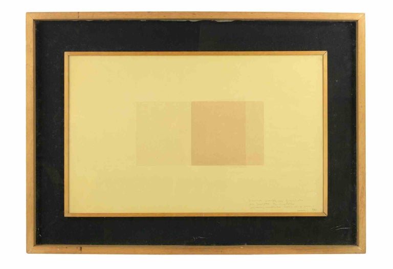 Francesco Lo Savio - Frontal Perspective - Original Monotype by F. Lo ...