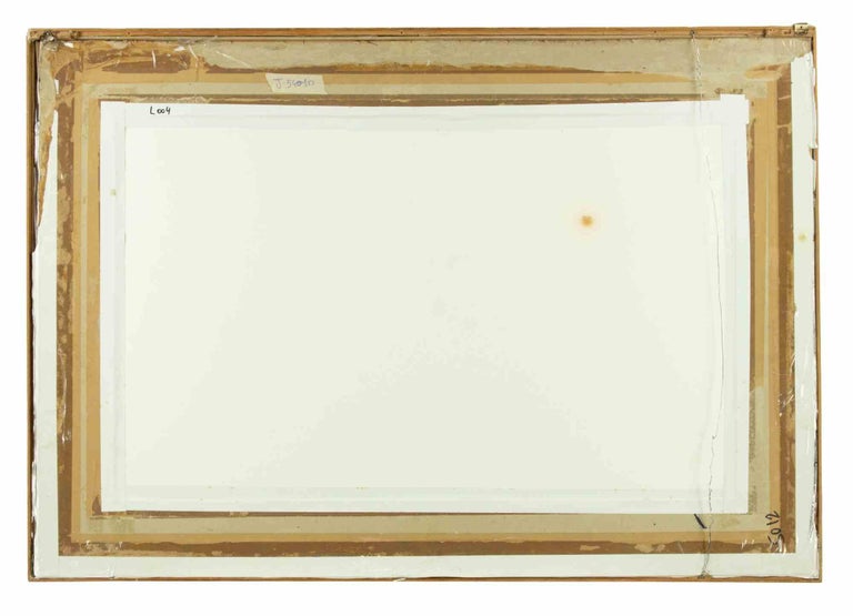 Francesco Lo Savio - Lateral Perspective Vision - Original Monotype by ...