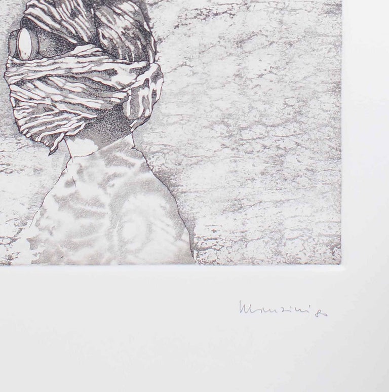 Francesco Manzini - Building Site - Original Etching by Francesco ...