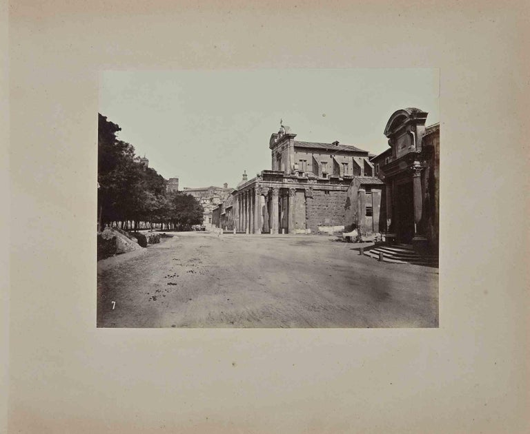 Francesco Sidoli - View of Ancient Rome - Photograph by F. Sidoli ...