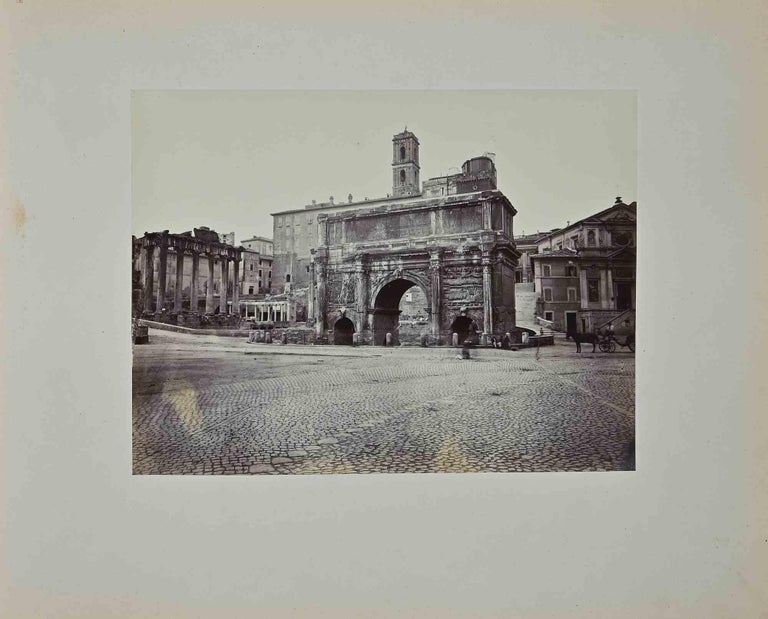Francesco Sidoli - View of Ancient Rome - Photograph by F. Sidoli ...